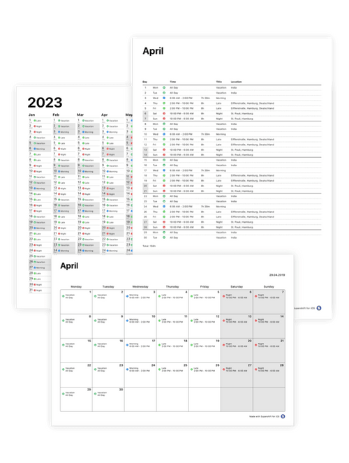 Supershift · iOS · Android